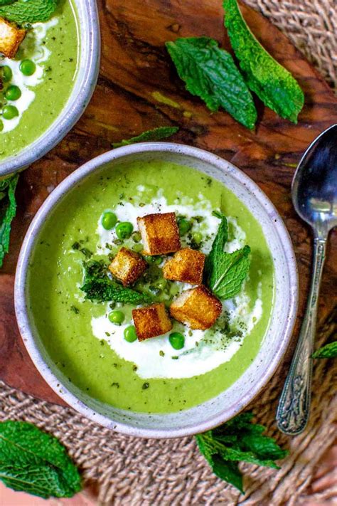 Easy Creamy Pea Soup Recipe A Blissful 20 Minute Meal