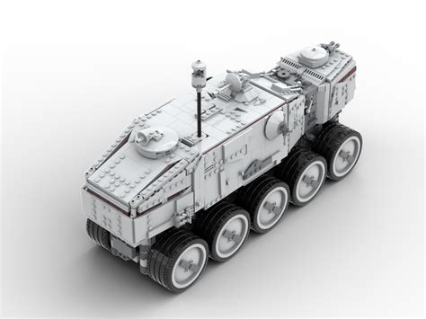 Lego Moc Clone Turbo Tank By Ubrick Rebrickable Build With Lego
