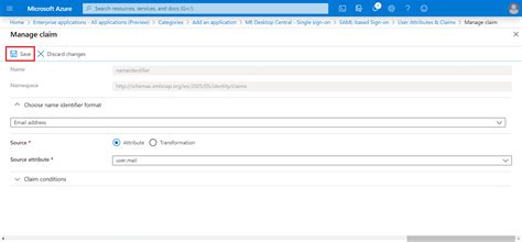 Configuring Saml Authentication Settings In Endpoint Central For Azure