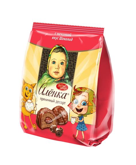 Кондитерское изделие Красный октябрь пряничное глазированное молочной шоколадной глазурью Десерт
