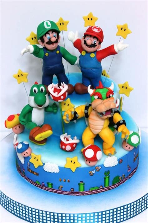 17 Best Images About Super Mario Bros Cakes On Pinterest Birthday