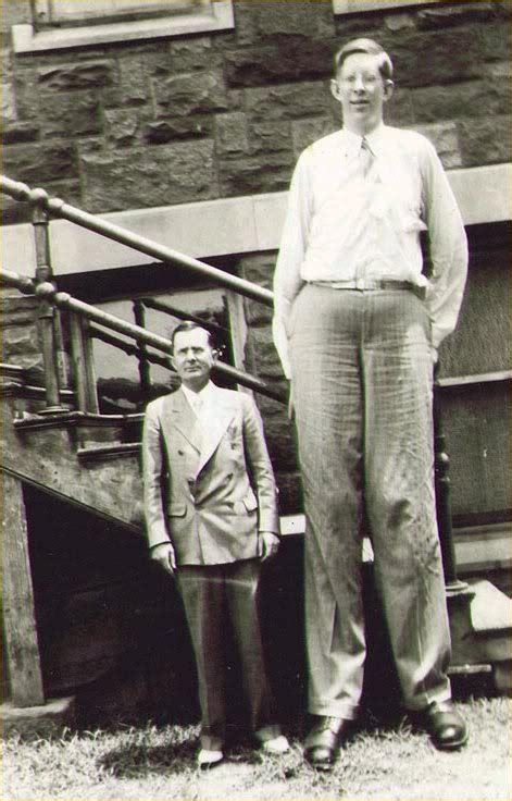 ~ Tallest Person Ever ~ Robert Pershing Wadlow Pictured Here With His