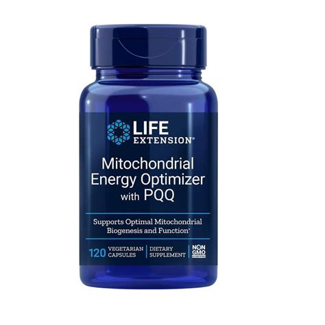 Mitochondrial Energy Optimizer With Pqq 120 Capsules Life Extensio