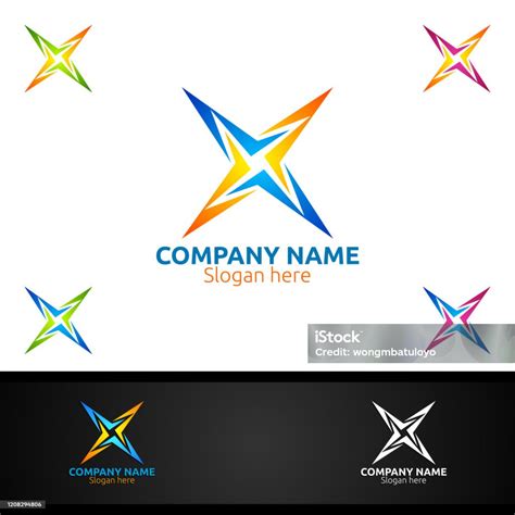 디지털 편지 X 기호 디자인 로고에 대한 스톡 벡터 아트 및 기타 이미지 로고 알파벳 X 0명 Istock