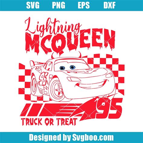 Lightning Mcqueen Logo Svg
