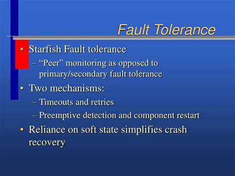Ppt Systems Issues For Scalable Fault Tolerant Internet Services