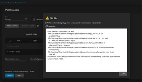 Issues With Duplicate Serial Numbers Rtruenas