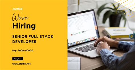 Vende Pune Senior Full Stack Developer Staffix