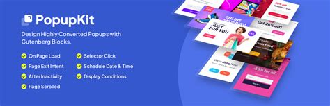 [wordpress] 外掛分享： Popupkit Popup Builder Blocks For Gutenberg 一介資男