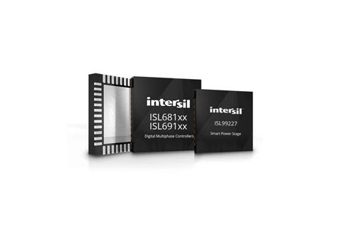 Intersil Unleashes Industrys First Digital Multiphase Pwm Controllers