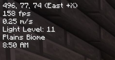 Simple HUD Enhanced Minecraft Mod