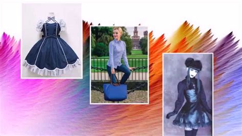 Какие оттенки синего в каких стилях сочетать и как применить в вашем образе Ч 4 Youtube