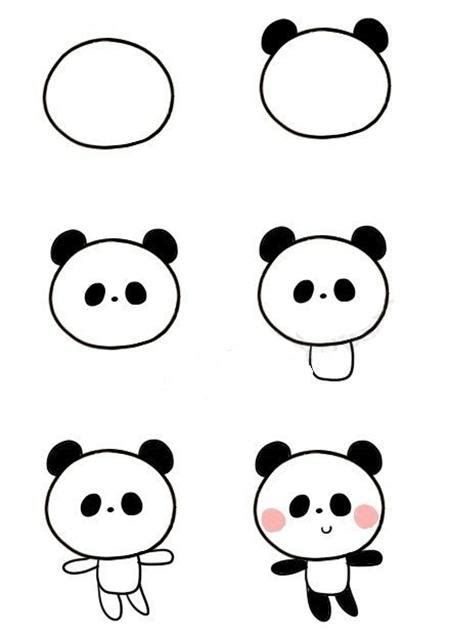 简笔画画熊猫 简笔画画长颈鹿 简笔画画狮子 大山谷图库
