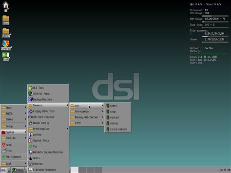 Available Now Damn Small Linux 447 Softpedia