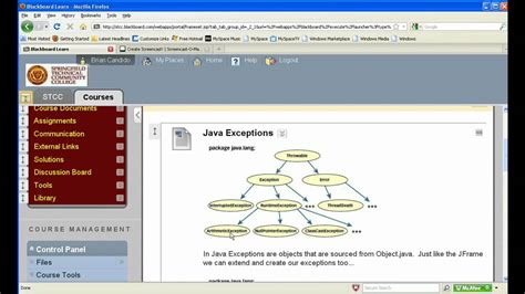Java Exception Hierarchy Youtube