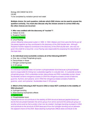 AP Bio Unit 1 Unit 1 Summary Notes Unit 1 Notes Properties Of