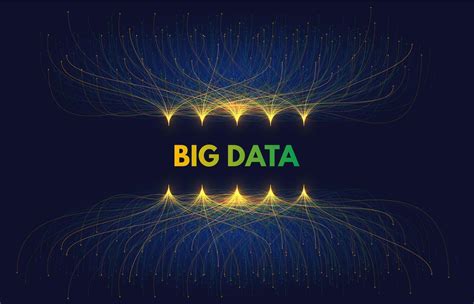 Big Data Streams Digital Technology Visualization Network Flow Order And Abstract Database