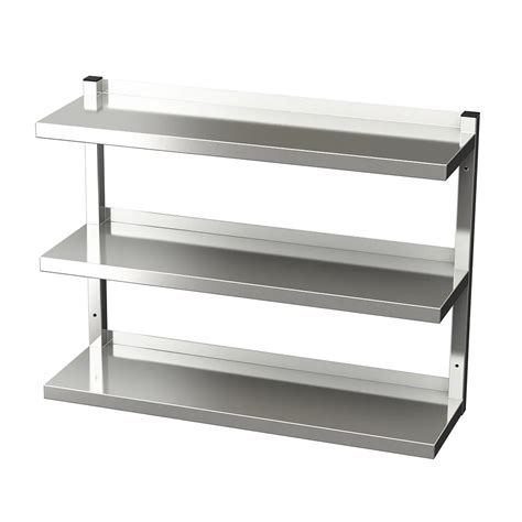 ᐉПолиця навісна трирівнева СТАЛЬ КОВ