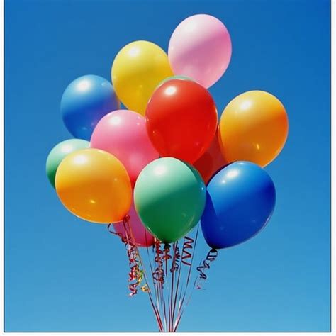 Download Colorful Balloons Flying Image Balloons Colorful Sky