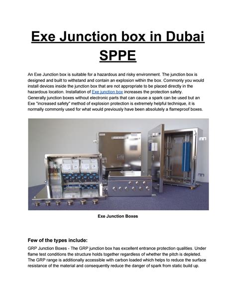 Exe Junction Box Quality Design Brunofuga Adv Br