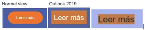 Marketing Cloud Rounded Corner Button Not Working In Outlook