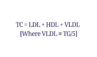 LDL And VLDL Calculation