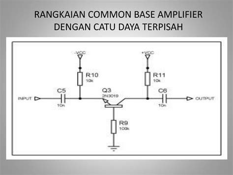 PPT COMMON BASE AMPLIFIER PowerPoint Presentation Free Download ID 4657932