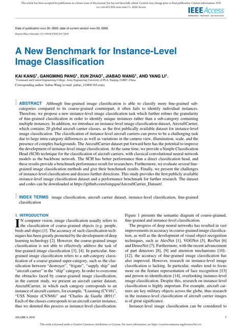 pdf a new benchmark for instance level image classification