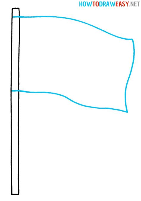 How To Draw A Flag How To Draw Easy How To Draw A Flag How To Draw Easy