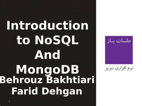 PPTX Introduction To NOSQL And MongoDB DOKUMEN TIPS