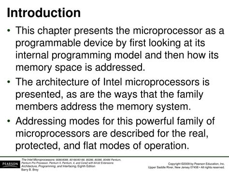 Ppt Chapter 2 The Microprocessor And Its Architecture Powerpoint