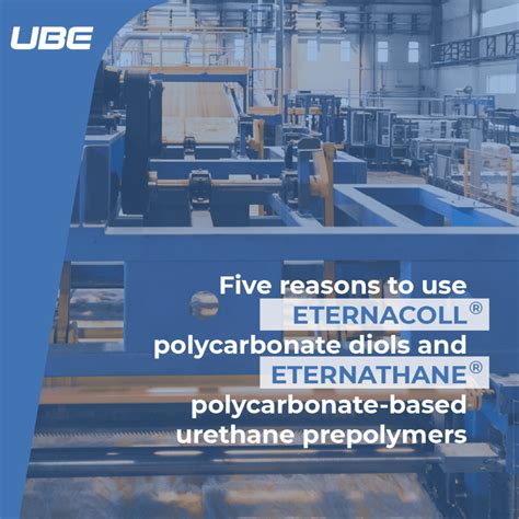 Five Reasons To Use Eternacoll® Polycarbonate Diols And Eternathane® Polycarbonate Based