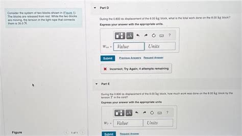 Consider The System Of Two Blocks Shown In Figure Chegg