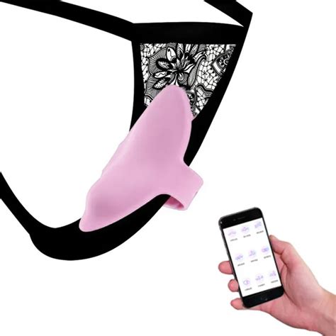Wireless App And Remote Control Wearable Bullet Vibrator Sexy Underwear G