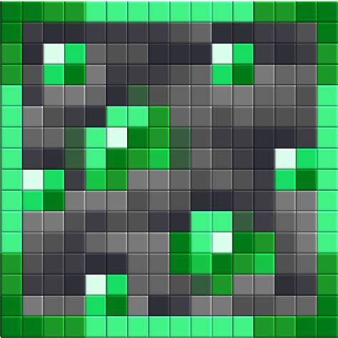 Deepslate Emerald Ore Image Texture Novaskin