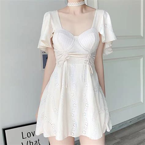 메이리앤 [👙체형커버 빅사이즈👙] 빅숄더 원피스 수영복 모노키니