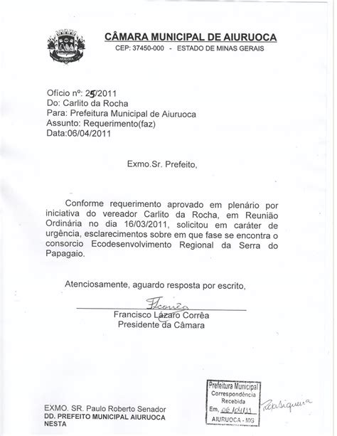 Modelo De Oficio Para Solicitar Algo Doc Image To U