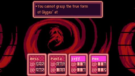 Earthbound In 169 Widescreen Giygas Full Fight Youtube