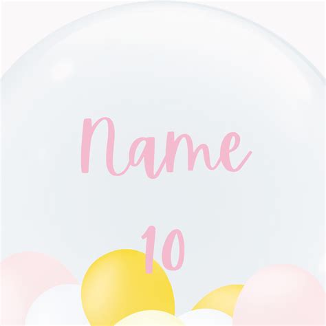 Deco Bubble Daisy Happy Max Balloons