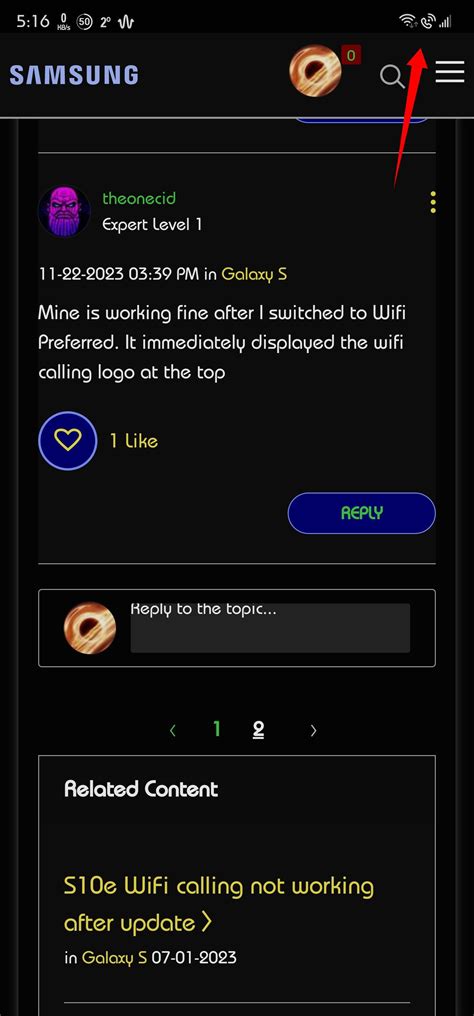 Solved Wi Fi Calling Not Working After Updating One Ui 6 Samsung Members