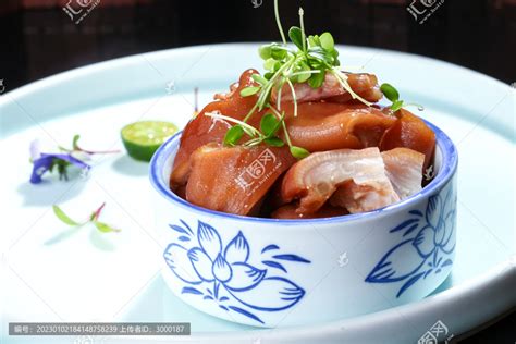 酱猪手 中国菜系 食品餐饮 摄影素材 汇图网www huitu
