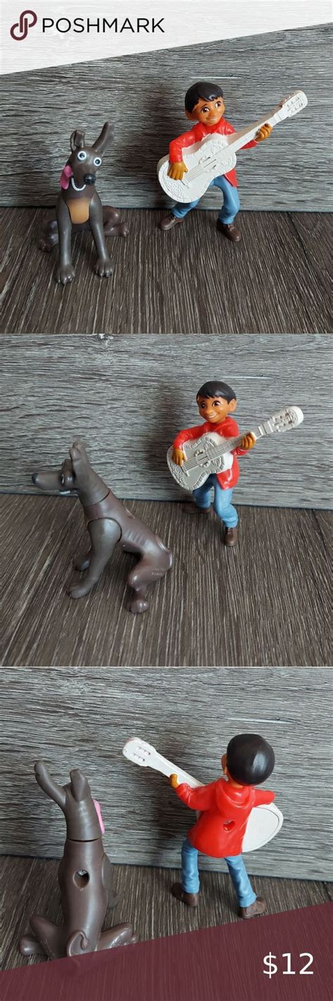 Disney Pixar Coco Dante And Miguel Figures Disney Pixar Pixar Disney