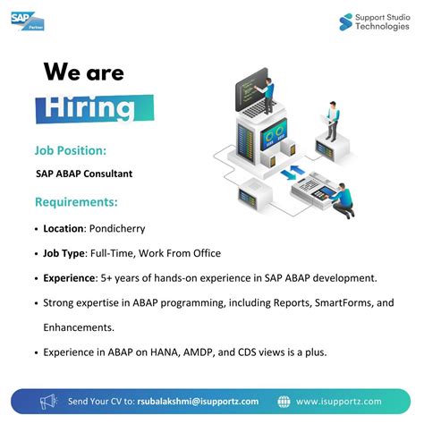 Wearehiring Sapabap Abaponhana Sapjobs Sapcareers Abapdeveloper