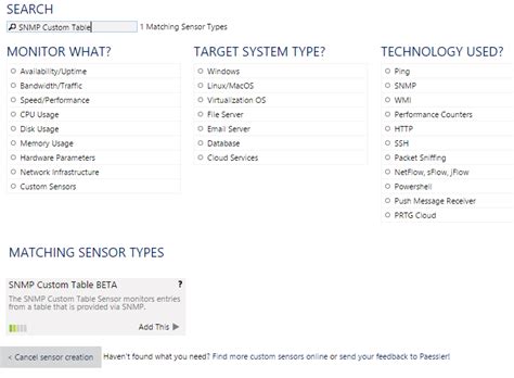 how can i resolve the snmp printer ensor error no such object snmp