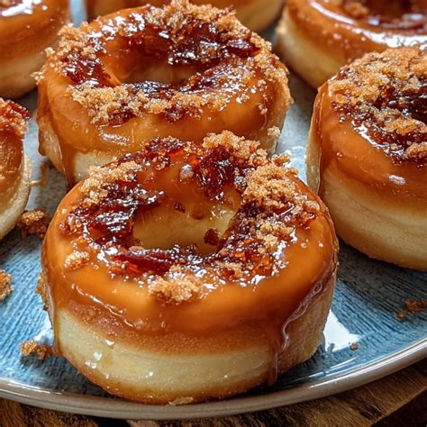 Irresistibly Decadent Discover The Magic Of Crème Brûlée Donuts