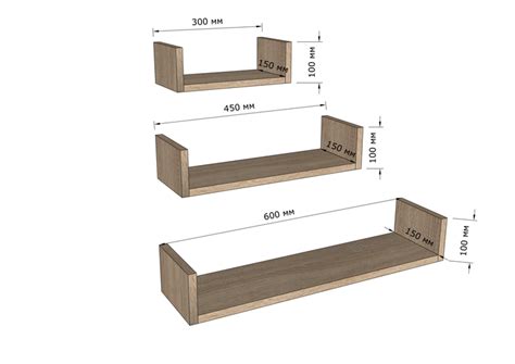 Полиця навісна Gt0037 60х15х10 см Дуб сонома купити онлайн на Rozetka