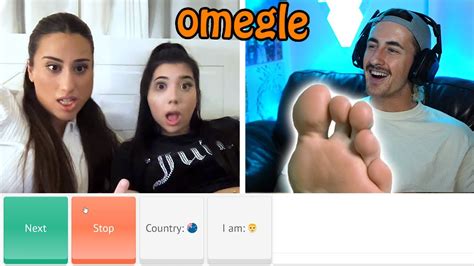 These Omegle Girls Had A Foot Fetish Youtube