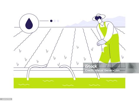Surface Irrigation Systems Abstract Concept Vector Illustration Stock Illustration Download