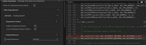 Sysconfig Bug In The Adc Setup In Sysconfig Cant Select A Value For Vrefhi Arm Based