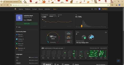 Sushmita Dasari On Linkedin Codingjourney Leetcode